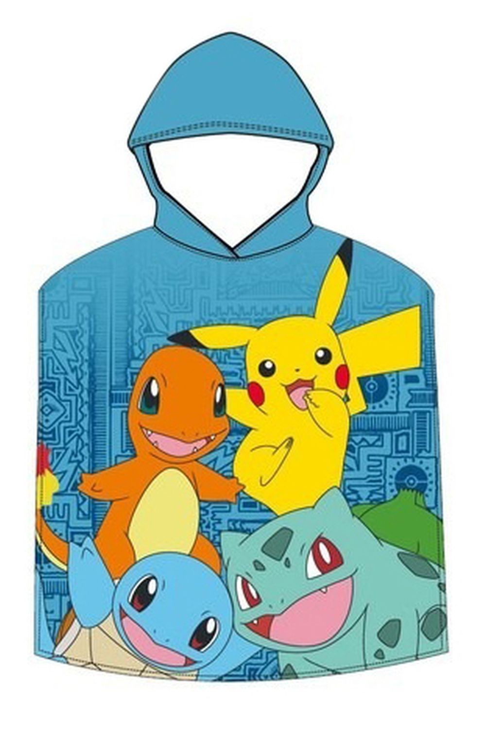 PONCHO DE MICROFIBRA POKEMON "PIKACHU" | Comprar PONCHO DE MICROFIB...